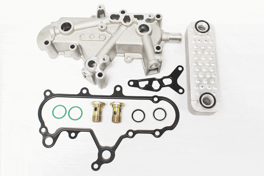 PBC500230 TD5 Oil Cooler - Complete