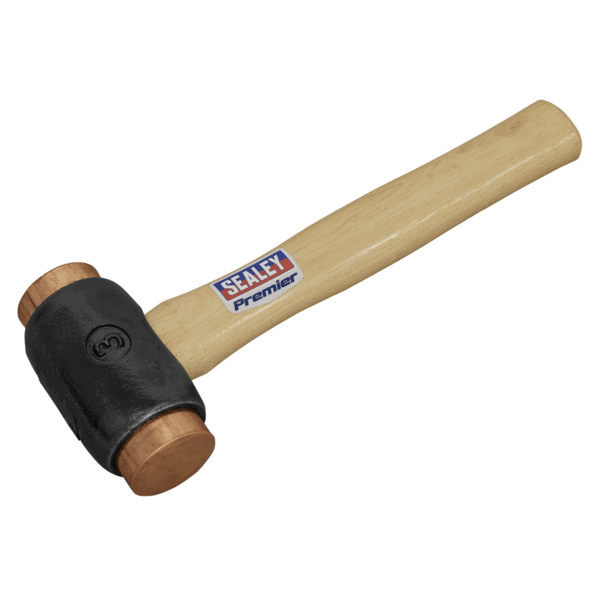 Copper Faced Mallet 1.95kg Hickory Shaft